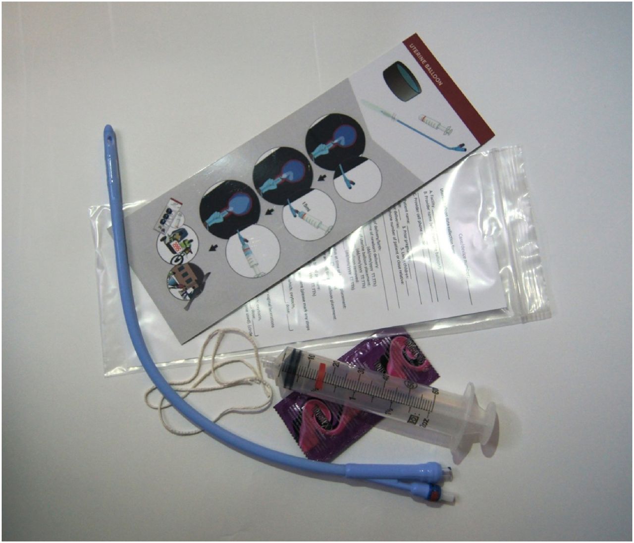 Implementing uterine balloon tamponade (UBT) device for immediate ...